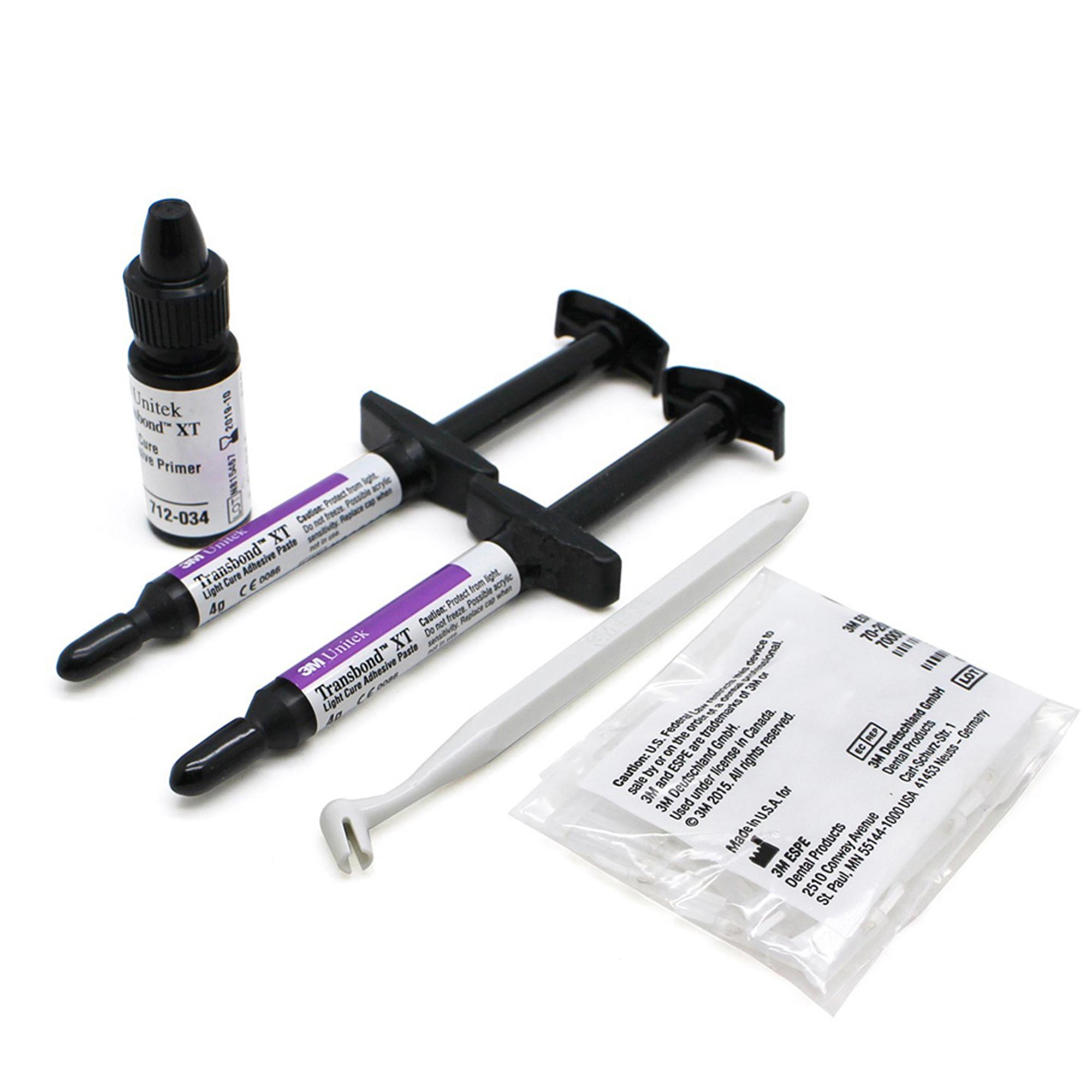 3M Unitek 光固化正畸粘接剂Transbond TM XT Light Cure Orthodontic Adhesive 粘接剂2支 ...