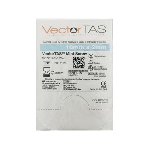 ORMCO/奥美科 正畸支抗dental implant VectorTAS 10mm 601-0022